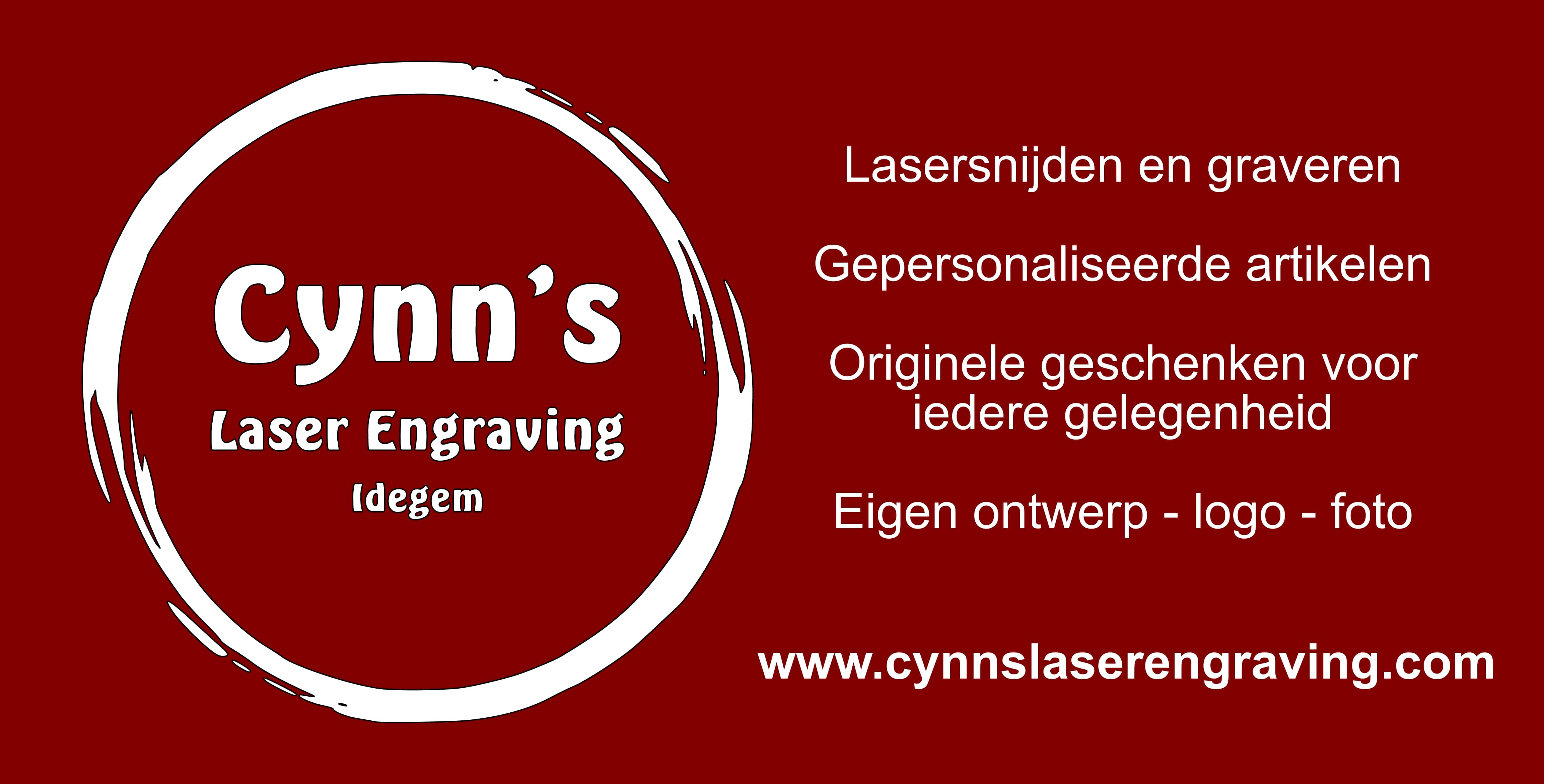 Cynn.be | Gepersonaliseerd Cadeau – Cynn’s Laser Engraving